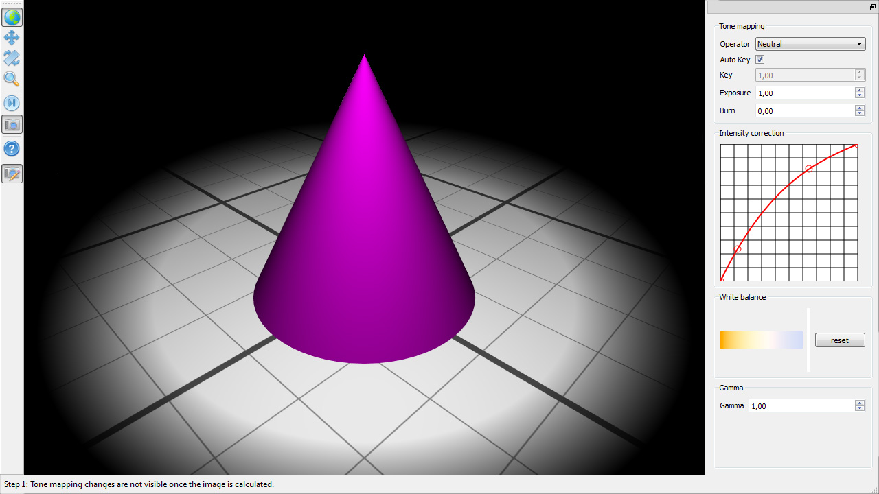 Applying Tone Mapping on a Completed Image — HOOPS Luminate Documentation
