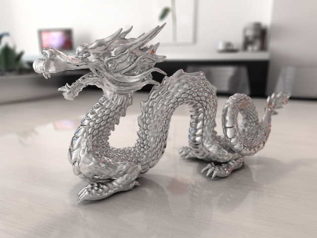 Creating a Realistic Metal Material — HOOPS Luminate 2024.7.0 documentation